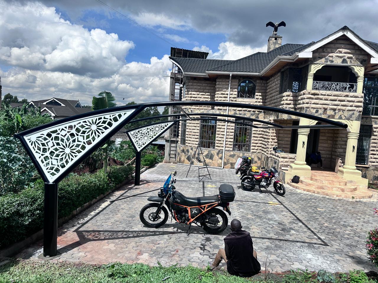 Gates and Tensile Structures Nairobi | Diamond Canopies | Diamond ...